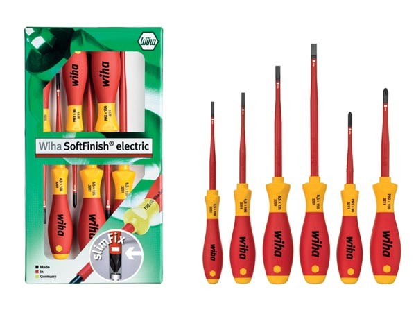 WH35389 WIHA - JEU DE TOURNEVIS SOFTFINISH SLIMFIX VD