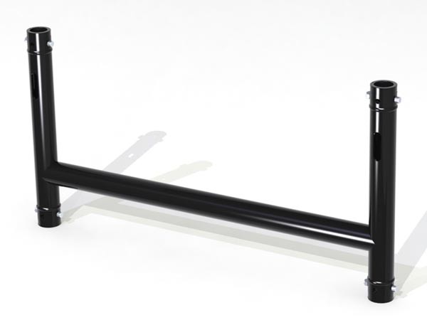 D-T45901 DOUGHTY - H-FRAME ASSEMBLY (SMALL)(BLACK)